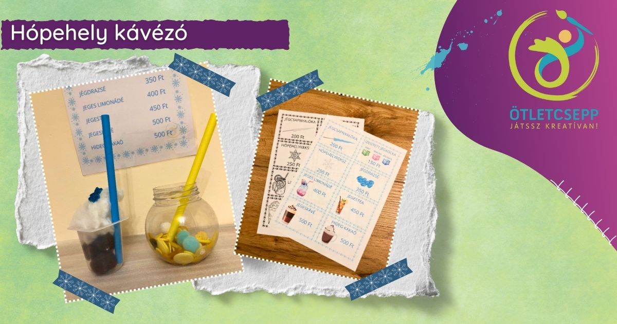 Hópehely kávézó • Ötletcsepp kreatív blog